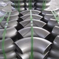 China Ss304 Flexible 90 Degree Elbow Stainless Steel Pipe Fittings Round Section Custom Size for sale