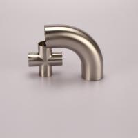 China SUS304 316 Stainless Steel Pipe Fittings 90 Degree Seamless Ss Elbow for sale