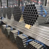 China 1/2 Inch Galvanized Steel Pipe Price Astm A53 Sch 40 Grade B Pre Galvanized Round Steel Pipe for sale