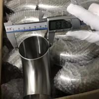 China Pressure Pipe Fitting Stainless Steel In ASME Standard Silver Threaded Connection Various Degrees for sale