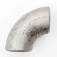 China Hot Sale 2mm Thickness Stainless Steel Sanitary Elbow Pipe Fitting for sale