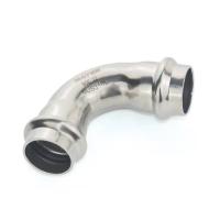 China China Stainless Steel Pipe Fitting Manufacturer Stainless Steel 90 Degree Elbow Fittings for sale