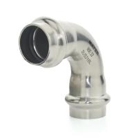 China China Stainless Steel Pipe Fitting Manufacturer Stainless Steel 90 Degree Elbow Fittings for sale