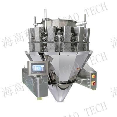 China Multi Head Weighing Filling Packing Machine Cookies Granular Linear Weigh Filler for sale