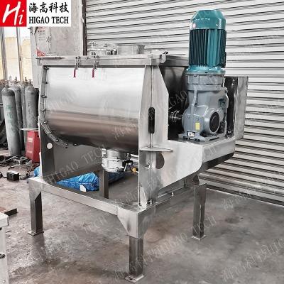 China 5000L Industrial Food Mixing Machine Enzyme Spray Ribbon Blender For Powder Mixing for sale