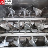 China DPM Twin Shaft Mixer SUS304 Small Powder Mixing Machine Feeding Weighing System for sale