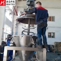 China 30000L Vertical Mixing Machine Pellets Granules Double Conical Screw Mixer for sale