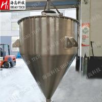 China 30000L Vertical Mixing Machine Pellets Granules Double Conical Screw Mixer for sale