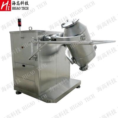 China Industrial 3 D Mixer 316L Granular Powder Three Dimensional Mixer 100L for sale