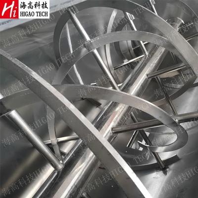 China CE Double Powder Ribbon Blender Solid Drink Powder Blending Equipment SUS316L for sale