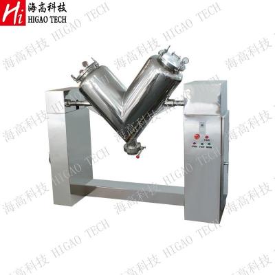 China VM Automatic Granule Mixing Machine 316L Laboratory V Type Mixer Pellet Mixer for sale