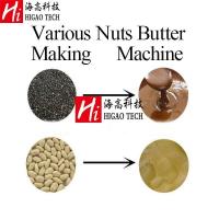 China Stainless Steel 316L Food Pulverizer Machine Vertical Tahini Peanut Butter Machine for sale