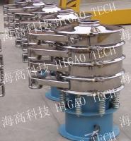 China Circle Electric Sieving Machine Vitamin Powder Ultrasonic Sieve Separator Machine for sale