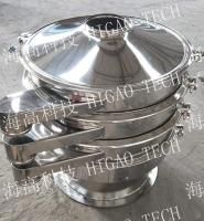 China 2 Decks Vibrating Sieve Machine Coffee Bean Ultrasonic Powder Sifter Machine SUS316L for sale