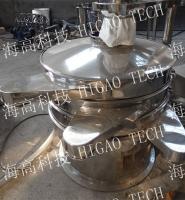 China 2 Decks Vibrating Sieve Machine Coffee Bean Ultrasonic Powder Sifter Machine SUS316L for sale