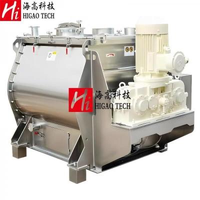 China Non Gravity Double Shaft Paddle Mixer Ss304 Powder Mixing Equipment Bulk Solids for sale