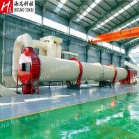 China Big Particles Rotary Drum Dryer Vacuum Industrial Drum Dryer GMP for sale