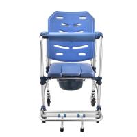 China wheelchair with toilet seat for sale