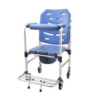 China wheelchair with toilet seat for sale