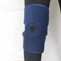 China 3-Strap Adjustable Knee Wrap with Breathable Neoprene and Far-Infrared Function for Meniscus Tear and ACL Recovery for sale