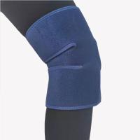 China 3-Strap Adjustable Knee Wrap with Breathable Neoprene and Far-Infrared Function for Meniscus Tear and ACL Recovery for sale