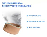 China Memory Foam Sponge Neck Brace Cervical Support for sale