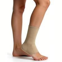 China new breathable compression sleeve for ankle support knitted cotton ankle support brace for sale
