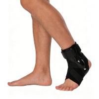 China Adjustable Ankle Stabilizer Brace Dual Support Ankle Brace for Sprain & Injury Recovery for sale