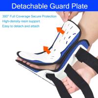 China Adjustable AFO Ankle Brace Breathable Ankle Support Splint with Anti-Slip Sole for Sprained Ankle, Injury Recovery & Joint Pain Relief for sale
