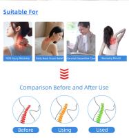 China Adjustable Memory Foam Neck Brace Soft Sponge Cervical Collar, Breathable Neck Support Collar for Neck Pain Relief, Cervical Spine Stabilizer for Stiff Neck, Sprain Injury & Postoperative Recovery for sale