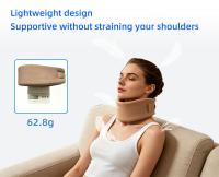 China Adjustable Memory Foam Neck Brace Soft Sponge Cervical Collar, Breathable Neck Support Collar for Neck Pain Relief, Cervical Spine Stabilizer for Stiff Neck, Sprain Injury & Postoperative Recovery for sale