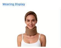 China Adjustable Memory Foam Neck Brace Soft Sponge Cervical Collar, Breathable Neck Support Collar for Neck Pain Relief, Cervical Spine Stabilizer for Stiff Neck, Sprain Injury & Postoperative Recovery for sale