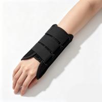 China Adjustable Metal Splint Wrist Support Brace for Carpal Tunnel & Sprain Recovery for sale