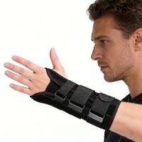 China Adjustable Metal Splint Wrist Support Brace for Carpal Tunnel & Sprain Recovery for sale