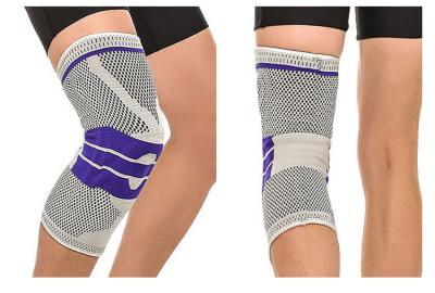 China Compression Knee Sleeve | 3D Breathable Knee Brace with Silicone Shock Absorption for Sports and Daily Support for sale