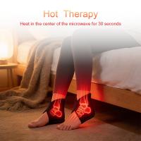 China Reusable Hot & Cold Therapy Gel Ankle Brace, Adjustable Compression Support Wrap for sale