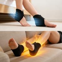 China Reusable Hot & Cold Therapy Gel Ankle Brace, Adjustable Compression Support Wrap for sale