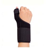 China Adjustable Neoprene Thumb Wrist Brace With Removable Aluminum Support Stabilizer for sale