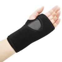 China Adjustable Neoprene Removable Steel Plate Wrist Brace For Carpal Tunnel Wrist Sprain Relief for sale