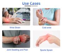 China Long Adjustable 3 Straps Neoprene Steel Plate Wrist Brace For Carpal Tunnel Injury Support for sale