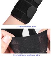 China Long Adjustable 3 Straps Neoprene Steel Plate Wrist Brace For Carpal Tunnel Injury Support for sale