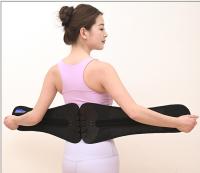 China Adjustable Pull Cable Lumbar Support Belt | Breathable Mesh Waist Brace For Lower Back Pain Relief for sale