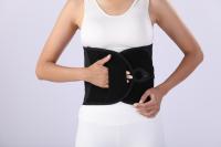 China Dual Pull Cable Lumbar Support Belt | Reinforced Steel Plate Back Brace For Lower Back Pain for sale