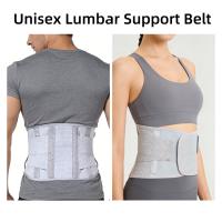 China Unisex Breathable Lumbar Belt With 4 Bionic Strips Self Heating Back Support for sale