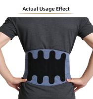 China Double Compression Waist Support Belt With 4 Bionic Strips For Lower Back Pain Relief for sale
