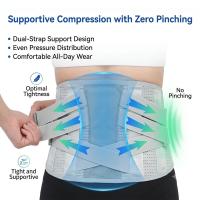 China SpineGuard Pro Lumbar Support Belt Lower Back Pain Relief Sciatica Brace for sale