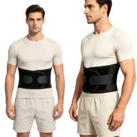 China Detachable Support Strips Lumbar Support Belt Men Lower Back Pain Brace for sale