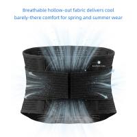 China Breathable Lumbar Support Belt With Metal Support Stays for sale