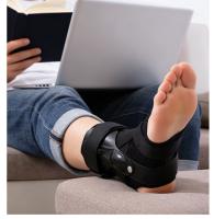 China Hinged Ankle Fixation Brace, X‑Shape Compression Ankle Support Brace with Bilateral Stabilizer Shells, for Sprain, Sports Injury, Joint Pain & Post‑Injury Rehabilitation for Men Women for sale