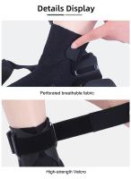 China Hinged Ankle Fixation Brace, X‑Shape Compression Ankle Support Brace with Bilateral Stabilizer Shells, for Sprain, Sports Injury, Joint Pain & Post‑Injury Rehabilitation for Men Women for sale